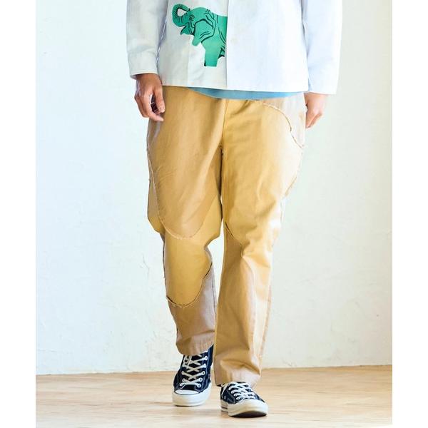 『セール実施中』ZOZO問い合わせ番号:83973009ショップ:go slow caravan，ゴースローキャラバンブランド:go slow caravan，ゴースローキャラバン商品名:グネグネ切替アンクルパンツカテゴリ:パンツ>そ...