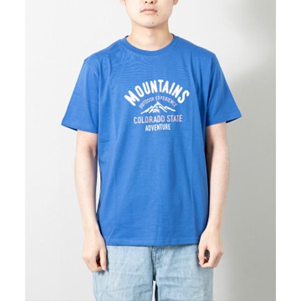 『タイムセール実施中』ZOZO問い合わせ番号:83973525ショップ:STYLEBLOCK，スタイルブロックブランド:STYLEBLOCK，スタイルブロック商品名:半袖プリントTシャツ(MOUNTAINS)カテゴリ:トップス>Tシャ...