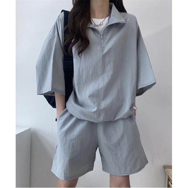 『タイムセール実施中』ZOZO問い合わせ番号:83973692ショップ:gossip！ロサンゼルス，ゴシップロサンゼルスブランド:gossip！ロサンゼルス，ゴシップロサンゼルス商品名:Y2K ハーフジップトップス+ショートパンツカテゴリ:...