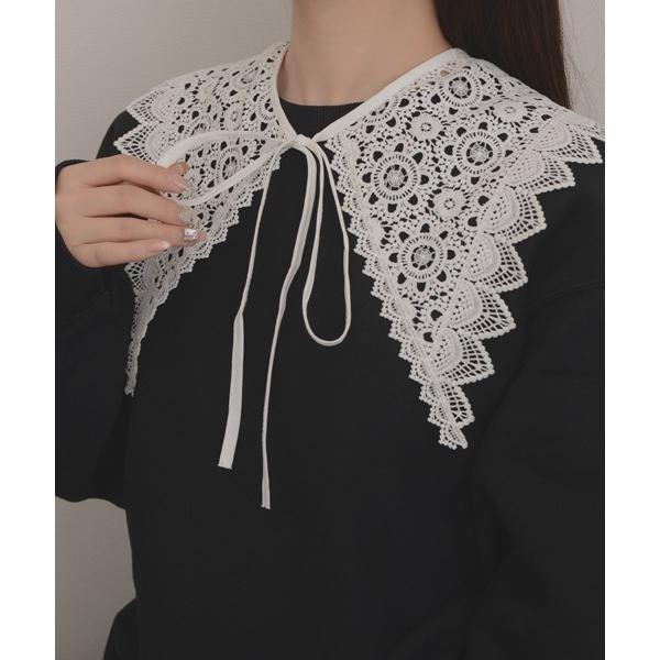 ZOZO問い合わせ番号:84005734ショップ:Mayree，メイリーブランド:Mayree，メイリー商品名:【resonance】レースデザイン ガーリー レトロ つけ襟【マルチウェイ】カテゴリ:ファッション雑貨>付け襟ブランド品...