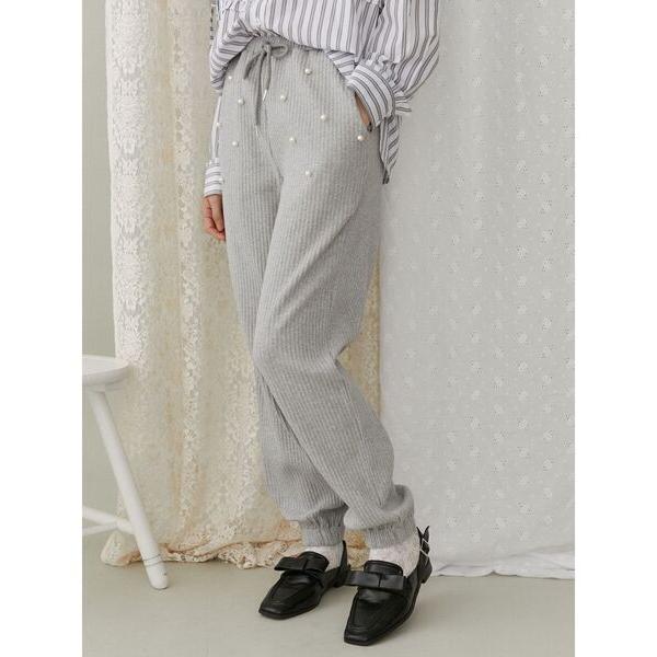 『セール実施中』ZOZO問い合わせ番号:84007722ショップ:merry jenny，メリージェニーブランド:merry jenny，メリージェニー商品名:パールリブジョガーパンツカテゴリ:パンツ>スウェットパンツブランド品番:2...