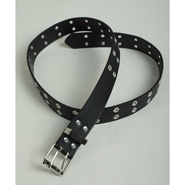 ZOZO問い合わせ番号:84007897ショップ:aimoha，アイモハブランド:GENXDER，ノンジェンダー商品名:【GENXDER】パンクダブルホールベルトカテゴリ:ファッション雑貨>ベルトブランド品番:tenya965a素材:...