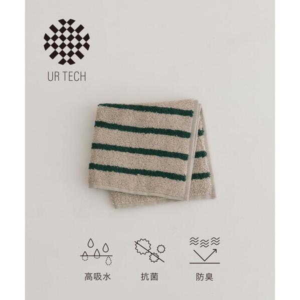 ZOZO問い合わせ番号:84008124ショップ:URBAN RESEARCH，アーバンリサーチブランド:URBAN RESEARCH，アーバンリサーチ商品名:『UR TECH』ボーダー ハンドタオルカテゴリ:インテリア>タオルブラン...