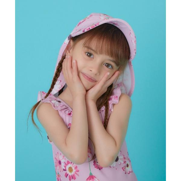 ※このアイテムは返品・交換対象外商品です。ZOZO問い合わせ番号:84038886ショップ:HAKKA，ハッカブランド:hakka kids，ハッカキッズ商品名:[水着・スイム]サイネリア/アジサイフランボワーズプリントキャップカテゴリ:水...