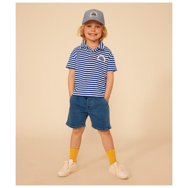 『セール実施中』ZOZO問い合わせ番号:84039311ショップ:PETIT BATEAU，プチバトーブランド:PETIT BATEAU，プチバトー商品名:パイル半袖ポロシャツカテゴリ:トップス>ポロシャツブランド品番:A09UNA素...