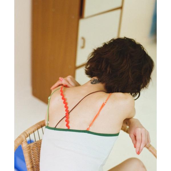 ZOZO問い合わせ番号:84042715ショップ:PAMM，パムブランド:PAMM，パム商品名:後ろ姿の肌色のリブキャミソールカテゴリ:トップス>キャミソールブランド品番:PM1272素材:本体: 綿98% ポリウレタン2% / イン...