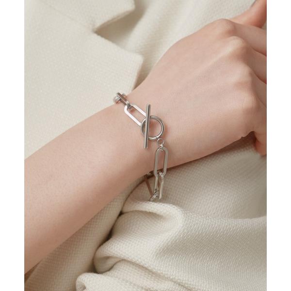 ZOZO問い合わせ番号:84073159ショップ:TONE，トーンブランド:novice，ノーヴィス，tone，トーン商品名:【novice】Mantel Oval Chain Bracelet［Stainless］カテゴリ:アクセサリー&...