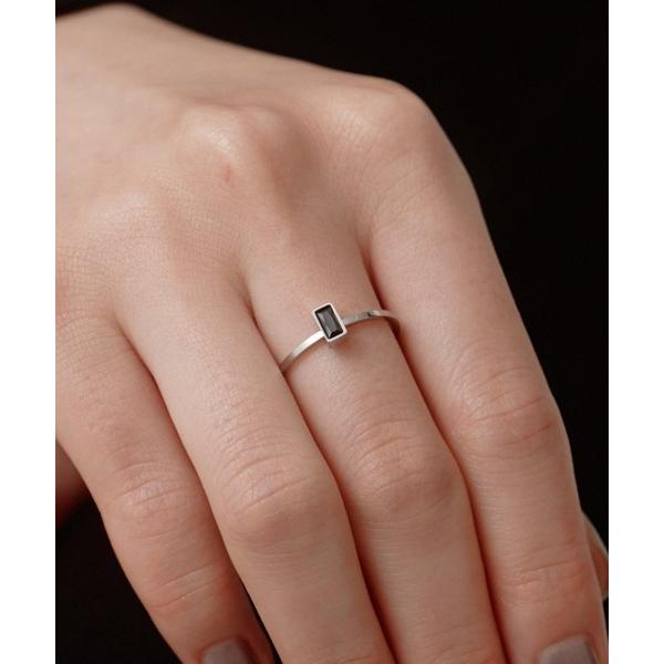 ZOZO問い合わせ番号:84073187ショップ:TONE，トーンブランド:novice，ノーヴィス，tone，トーン商品名:【novice】Rectangle Stone Motif Ring［Stainless］カテゴリ:アクセサリー&...