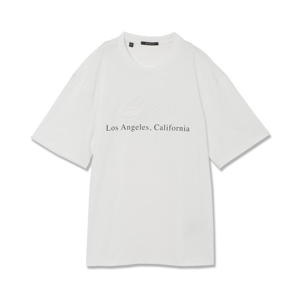 『タイムセール実施中』ZOZO問い合わせ番号:84075277ショップ:GUESS，ゲスブランド:Guess，ゲス商品名:UNI S/Slv Tee Shirt 半袖 Tシャツカテゴリ:トップス>Tシャツ/カットソーブランド品番:MO...