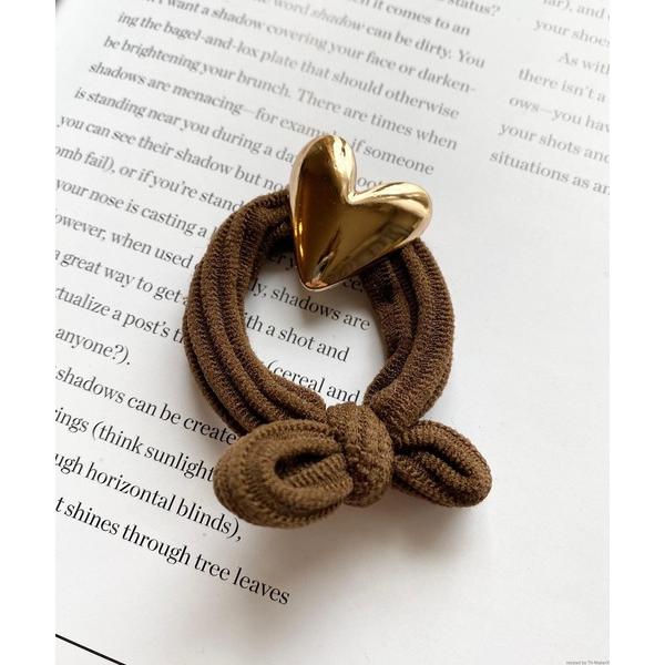 『タイムセール実施中』ZOZO問い合わせ番号:84108648ショップ:TONE，トーンブランド:TONE SELECT GOODS，トーンセレクトグッズ商品名:pur chouchou/ハート スマイル ヘアゴム P4220カテゴリ:ヘア...