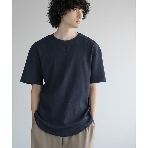 『タイムセール実施中』ZOZO問い合わせ番号:84109242ショップ:aimoha，アイモハブランド:aimoha，アイモハ商品名:aimoha men TEXTURED KNIT TEE (SS)カテゴリ:トップス>Tシャツ/カッ...
