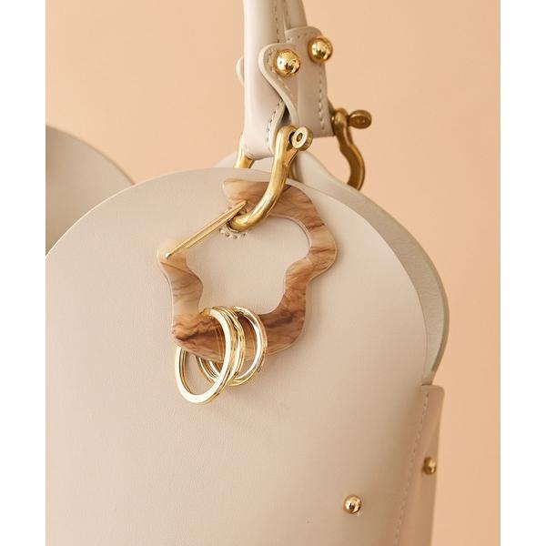 ZOZO問い合わせ番号:84109883ショップ:HASHIBAMI / N+Ecology，ハシバミ/ネコロジーブランド:murir，ミュリール商品名:アクリルカラビナキーリング (ブラウン)カテゴリ:財布/小物>キーホルダーブラン...