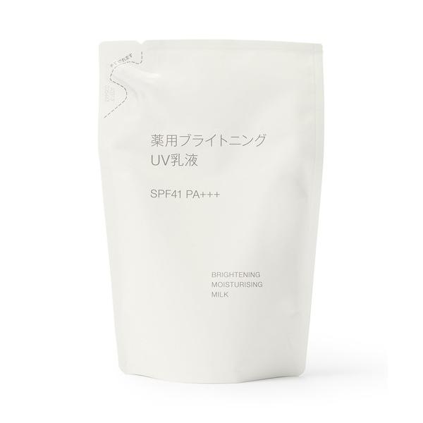 ※このアイテムは返品・交換対象外商品です。コスメ商品ZOZO問い合わせ番号:84110682ショップ:無印良品，ムジルシリョウヒンブランド:無印良品，ムジルシリョウヒン商品名:薬用ブライトニングＵＶ乳液（詰替用）　ＳＰＦ４１　ＰＡ＋＋＋　１...