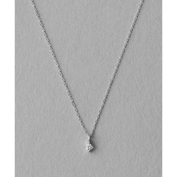 ZOZO問い合わせ番号:84236459ショップ:ete，エテブランド:ete，エテ商品名:[レイヤード] K10WG ダイヤモンド ネックレスカテゴリ:アクセサリー>ネックレスブランド品番:761827素材:K10ホワイトゴールド(...