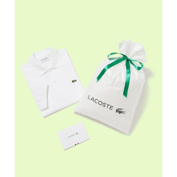 ZOZO問い合わせ番号:84236653ショップ:LACOSTE，ラコステブランド:LACOSTE，ラコステ商品名:父の日ギフト 『Ｌ.12.12』定番半袖ポロシャツ【数量限定】ラッピングセット＆メッセージカード＆ショッパー付きカテゴリ:ト...