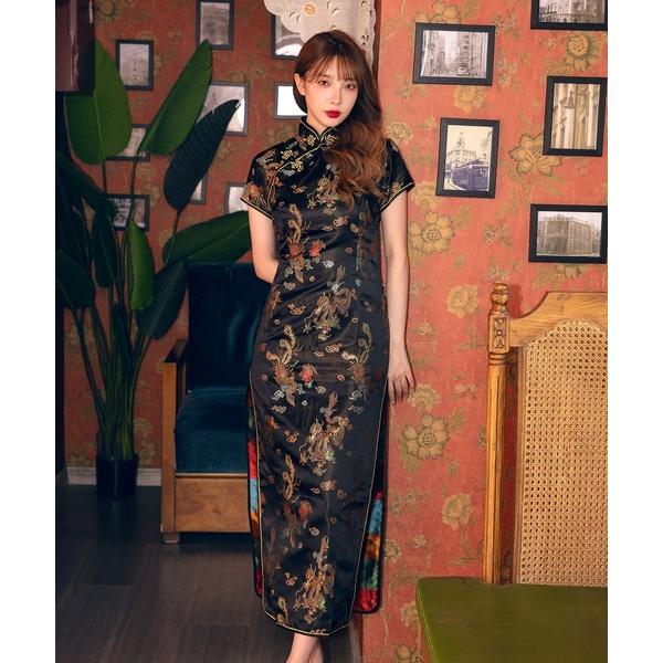 ※このアイテムは返品・交換対象外商品です。ZOZO問い合わせ番号:84237575ショップ:KYOETSU HONTEN，キョウエツホンテンブランド:Brightlele，ブライトララ，KYOETSU，キョウエツ商品名:「 チャイナ服 」 ...