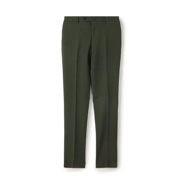 『セール実施中』ZOZO問い合わせ番号:84238693ショップ:TOMORROWLAND，トゥモローランドブランド:TOMORROWLAND，トゥモローランド商品名:Super120'sウールポリエステル ノープリーツスリムスラックスカテ...