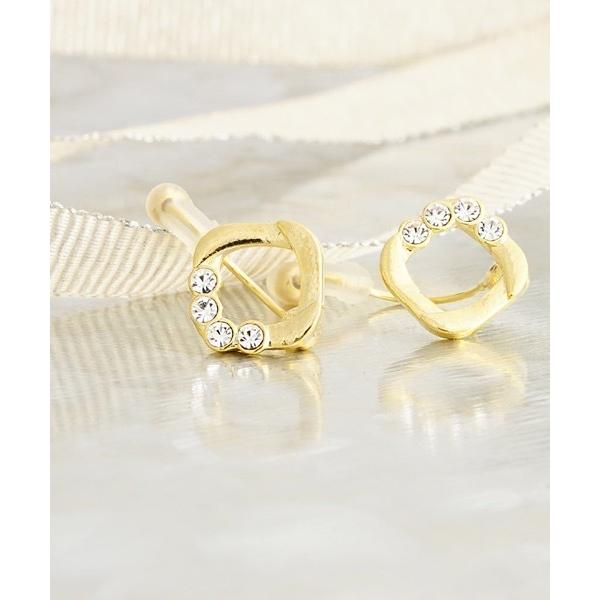 『タイムセール実施中』ZOZO問い合わせ番号:84239809ショップ:THE FRIDAY，ザフライデイブランド:itam，アイタム商品名:【itam】アイタム/ 4連ストーン スクエア ノンホールピアスカテゴリ:アクセサリー>イヤ...