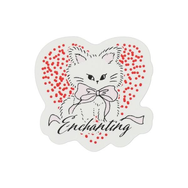 『タイムセール実施中』ZOZO問い合わせ番号:84240074ショップ:SPINNS，スピンズブランド:SPINNS，スピンズ商品名:リボンキャット オリジナルステッカーカテゴリ:雑貨/ホビー>ステッカー/テープブランド品番:KOB2...