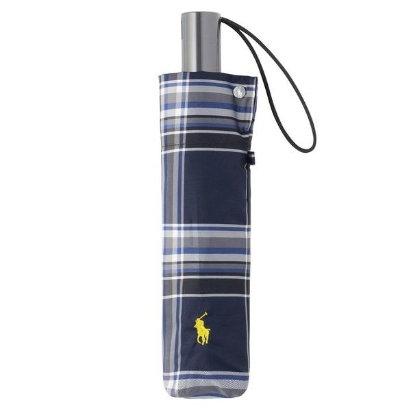 ZOZO問い合わせ番号:84240114ショップ:MOONBAT，ムーンバットブランド:POLO RALPH LAUREN，ポロ ラルフ ローレン，MOONBAT，ムーンバット商品名:折りたたみ傘 自動開閉 雨傘 ツイル先染めチェックカテゴ...