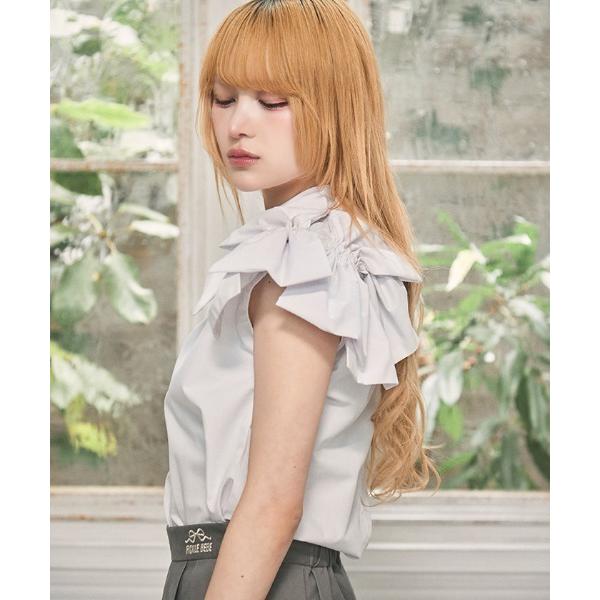 『タイムセール実施中』ZOZO問い合わせ番号:84242227ショップ:axes femme，アクシーズファムブランド:FickleBebe，フィクルベベ商品名:ボリュームフリルブラウスカテゴリ:トップス>シャツ/ブラウスブランド品番...