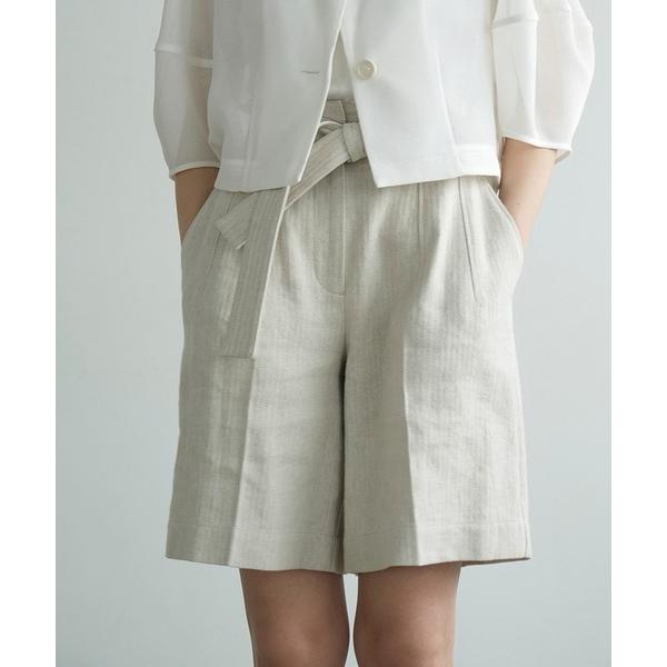 『タイムセール実施中』ZOZO問い合わせ番号:84242638ショップ:CLANE，クラネブランド:CLANE，クラネ商品名:STITCH BELT HALF PANTSカテゴリ:パンツ>その他パンツブランド品番:16110-7252...