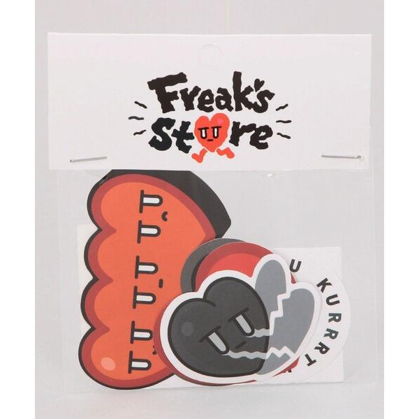『タイムセール実施中』ZOZO問い合わせ番号:84275734ショップ:FREAK'S STORE，フリークスストアブランド:FREAK'S STORE，フリークスストア商品名:Kurt Wu/カート ウー ハートロゴ ステッカーセット/6...