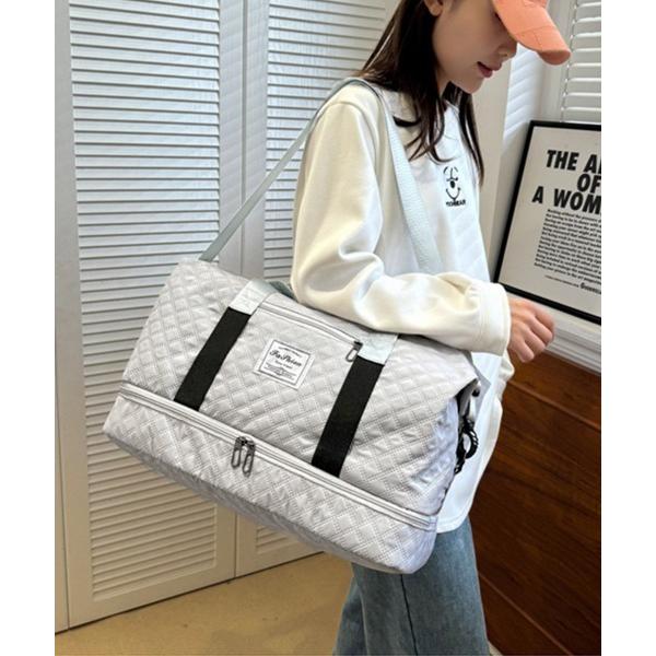 『タイムセール実施中』ZOZO問い合わせ番号:84278188ショップ:Ada.，エイダブランド:Miniministore，ミニミニストア商品名:キルティング トラベルバッグ 大容量旅行カテゴリ:バッグ>ボストンバッグブランド品番:...