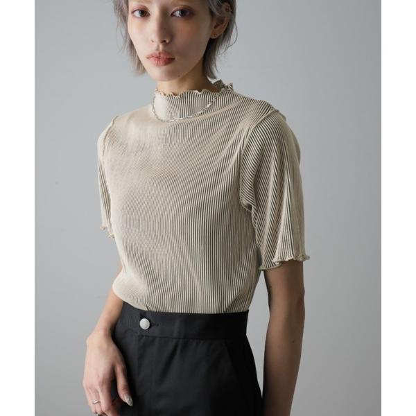 ZOZO問い合わせ番号:84311749ショップ:Ulysses，ユリシスブランド:Girly Doll，ガーリードール商品名:プリーツメロウハーフスリーブトップスカテゴリ:トップス>Tシャツ/カットソーブランド品番:GAD24S00...