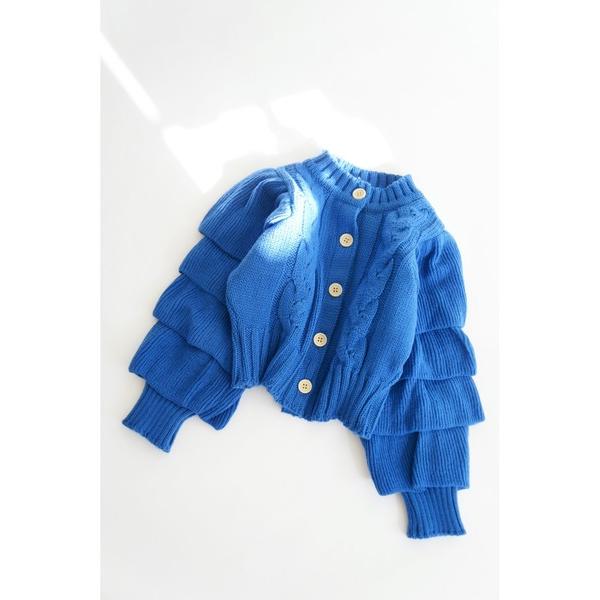 『セール実施中』ZOZO問い合わせ番号:84345051ショップ:THE MORNING AFTER，ザ モーニング アフターブランド:IN THE PARK，インザパーク商品名:【folk made】frilled cardiganカテゴ...