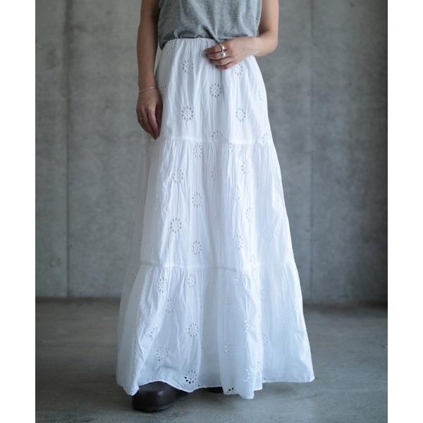 『セール実施中』ZOZO問い合わせ番号:84436624ショップ:grapevine by k3，グレープヴァインバイケイスリーブランド:gina tricot，ジーナトリコ商品名:Anglaise maxi skirtカテゴリ:スカート&...