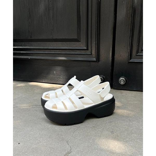 『タイムセール実施中』ZOZO問い合わせ番号:84472817ショップ:UPTOWN Deluxe，アップタウン　デラックスブランド:crocs，クロックス商品名:STOMP FISHERMAN SANDALカテゴリ:シューズ>サンダ...