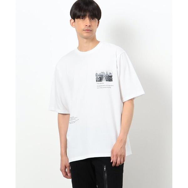 『タイムセール実施中』ZOZO問い合わせ番号:84504005ショップ:COMME CA ISM，コムサイズムブランド:COMME CA ISM，コムサイズム商品名:【接触冷感機能】 Feel-Cool フォト＆メッセージＴシャツ 「Cit...