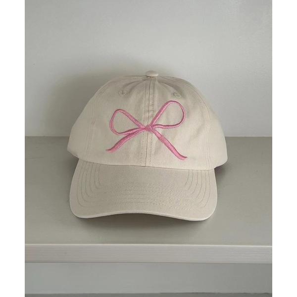 『タイムセール実施中』ZOZO問い合わせ番号:84506173ショップ:Ulysses，ユリシスブランド:LAFFMO，ラフモ商品名:リボン刺繍キャップカテゴリ:帽子>キャップブランド品番:LUY24S066素材:コットン原産国:中国...