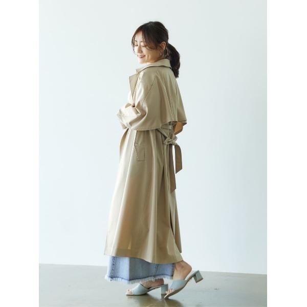 『セール実施中』ZOZO問い合わせ番号:84602617ショップ:COHINA STORE，コヒナストアブランド:STRATA，エストラータ商品名:フード付きバックフレアヨークコート【低身長・小柄女性】カテゴリ:ジャケット/アウター>...