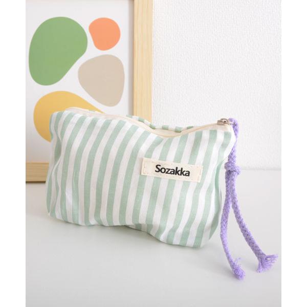 『タイムセール実施中』ZOZO問い合わせ番号:84634805ショップ:TONE，トーンブランド:TONE SELECT GOODS，トーンセレクトグッズ商品名:【float】ストライプ デザイン マルチポーチ(タッセル付き)カテゴリ:財布...