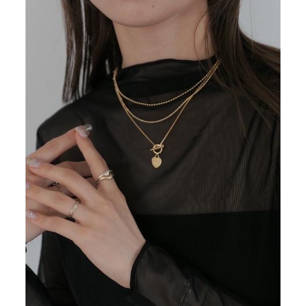 ZOZO問い合わせ番号:84634878ショップ:ISOOK，アイスーブランド:Reurie'，レウリィ，ISOOK，アイスー商品名:レイヤードマンテルスクエアチェーンネックレス／layered mantel necklace ロング 重ね...