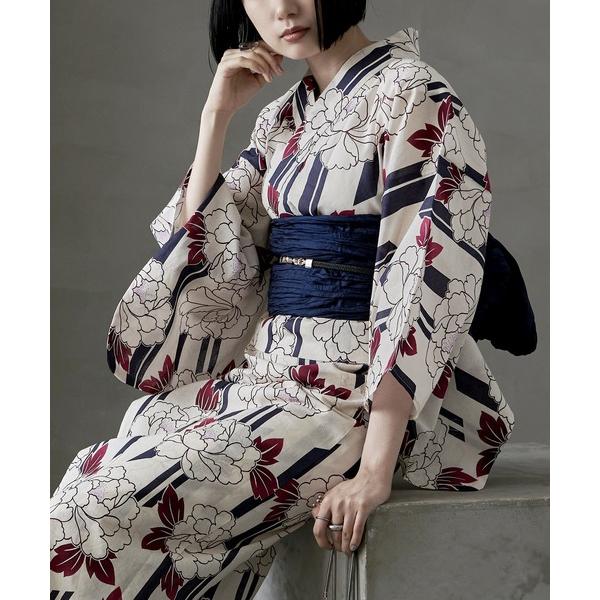 『タイムセール実施中』ZOZO問い合わせ番号:84635716ショップ:bflat，ビーフラットブランド:asaka，アサカ商品名:浴衣セット セパレート 着付けのいらない二部式浴衣＋帯 2点SETカテゴリ:水着/着物・浴衣>浴衣ブラ...