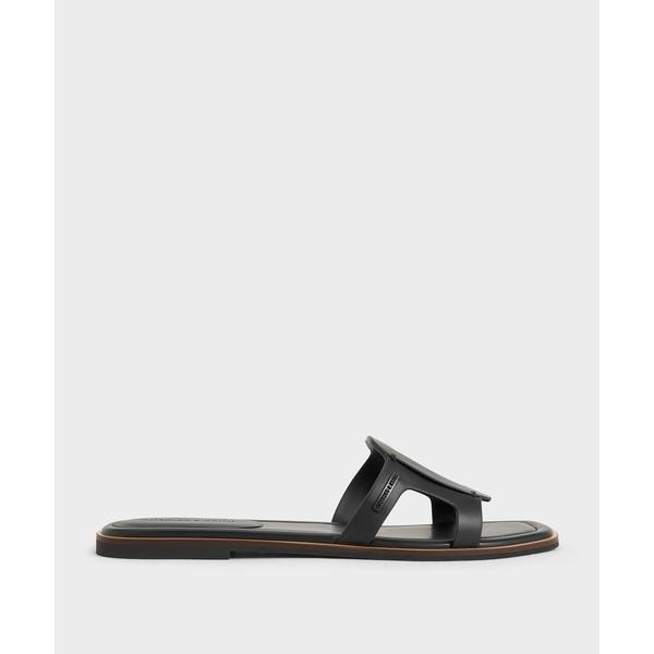 ZOZO問い合わせ番号:84636016ショップ:CHARLES &amp; KEITH，チャールズ＆キースブランド:CHARLES &amp; KEITH，チャールズ &amp; キース商品名:Easley イーズリー カットアウト スラ...