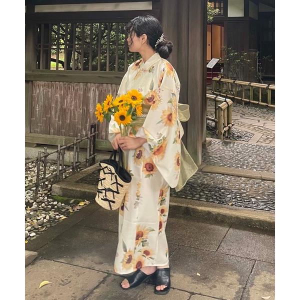 『タイムセール実施中』ZOZO問い合わせ番号:84636375ショップ:AS KNOW AS PLUS，アズノゥアズプラスブランド:AS KNOW AS plus，アズノゥアズプラス商品名:◎花柄2wayセパレート浴衣 3点セット(キャミワ...