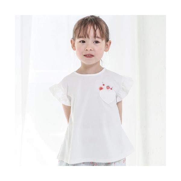 『タイムセール実施中』ZOZO問い合わせ番号:84667104ショップ:KIMURATAN ONLINE，キムラタン オンラインブランド:Biquette Club，ビケットクラブ商品名:Biquette Club ハートポケットＴシャツカ...