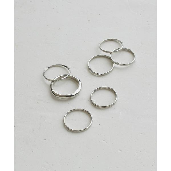 ZOZO問い合わせ番号:84670560ショップ:GOLDY，ゴールディブランド:GOLDY，ゴールディ商品名:7PCS セット フラット ラインド リングカテゴリ:アクセサリー>リングブランド品番:5220751素材:真鍮， 合金カ...