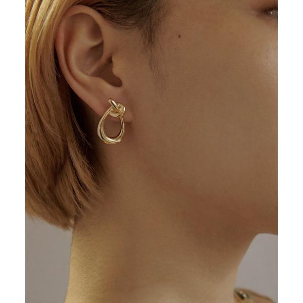 ※このアイテムは返品・交換対象外商品です。ZOZO問い合わせ番号:84684984ショップ:GOLDY，ゴールディブランド:GOLDY，ゴールディ商品名:メタル ノット サークル ピアスカテゴリ:アクセサリー>ピアス（両耳用）ブランド...