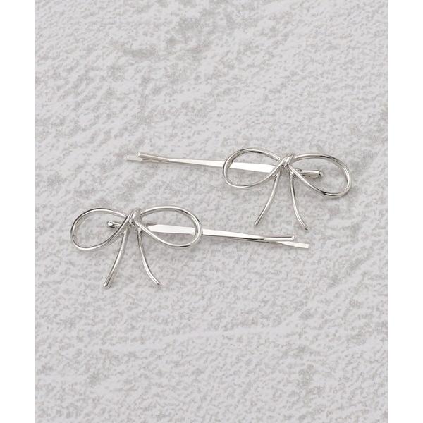 ZOZO問い合わせ番号:84703123ショップ:ESPERANZA，エスペランサブランド:Grandedge，グランドエッジ商品名:リボンモチーフSETヘアピン  2個セット アメピンカテゴリ:ヘアアクセサリー>その他ヘアアクセサリ...