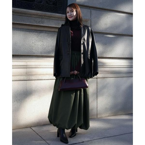 『セール実施中』ZOZO問い合わせ番号:84704037ショップ:FRP，エフアールピーブランド:BLANC FICELLE，ブランフィセル商品名:バルーンスカート　ロング丈カテゴリ:スカート>スカートブランド品番:YSK-0023素...