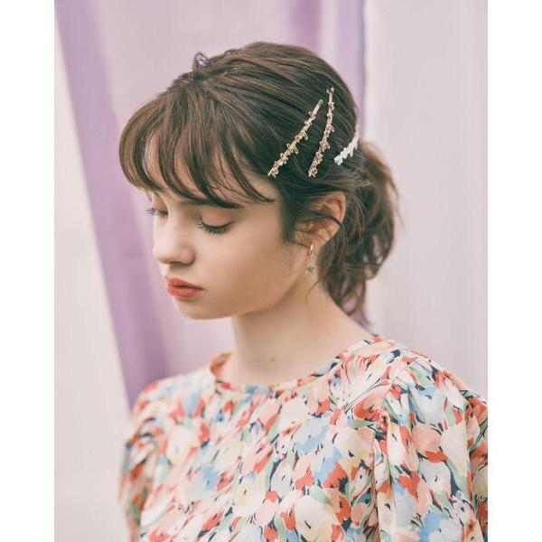 ZOZO問い合わせ番号:84735657ショップ:agnes b.，アニエスベーブランド:To b. by agnes b.，トゥービーバイアニエスベー商品名:ロゴ ヘアピンカテゴリ:ヘアアクセサリー>その他ヘアアクセサリーブランド品...