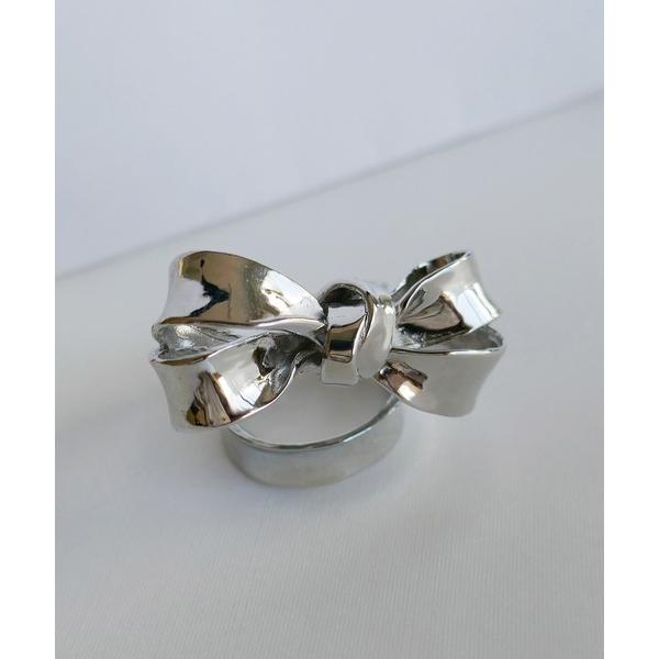ZOZO問い合わせ番号:84735726ショップ:e.m.，イーエムブランド:LOVE BY e.m. ，ラブバイイーエム商品名:ビッグリボンリング/レディース/バレエコアカテゴリ:アクセサリー>リングブランド品番:LB-AR136素...