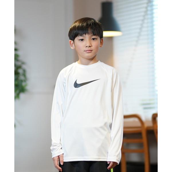 『タイムセール実施中』ZOZO問い合わせ番号:84797199ショップ:ムラサキスポーツ，ムラサキスポーツブランド:NIKE，ナイキ，ムラサキスポーツ，ムラサキスポーツ商品名:NIKE/ナイキ キッズ UVケア ラッシュガード ソリッドL/...