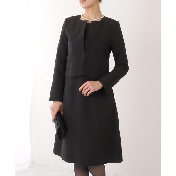 『タイムセール実施中』ZOZO問い合わせ番号:84797357ショップ:Lace Ladies，レースレディースブランド:Lace Ladies，レースレディース商品名:ノーカラー ジャケット付き Aライン ベーシック ワンピースカテゴリ:...