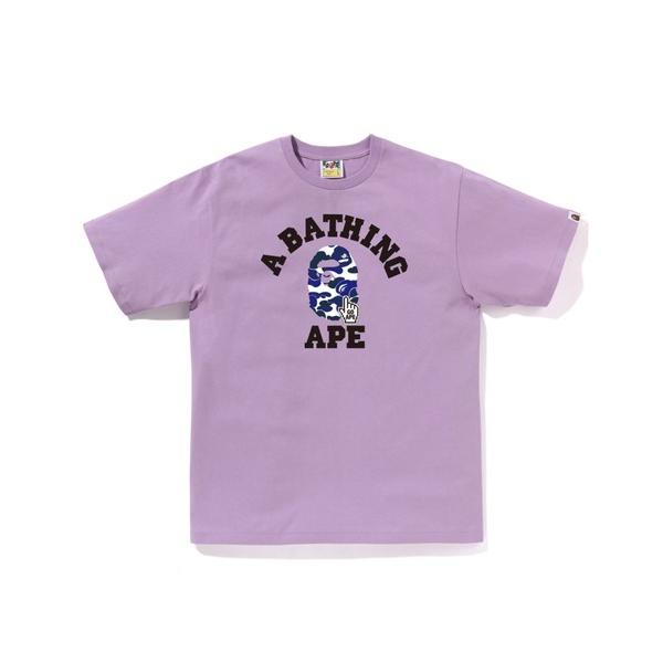 ZOZO問い合わせ番号:84798441ショップ:A BATHING APE，ア ベイシング エイプブランド:A BATHING APE，アベイシングエイプ商品名:BAPE CAMO GO APE POINTER COLLEGE TEE B...